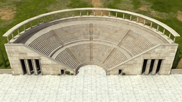Ancient Amphitheater 3D model - TurboSquid 1715953