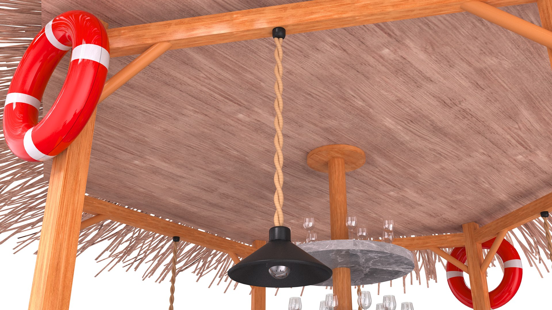 3D Model Tiki Bar - TurboSquid 1838201
