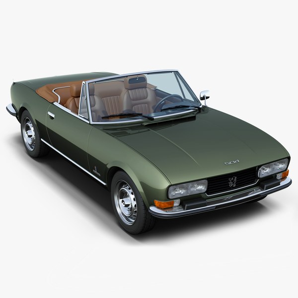 modelo 3d Peugeot 504 Cabriolet - TurboSquid 1429046