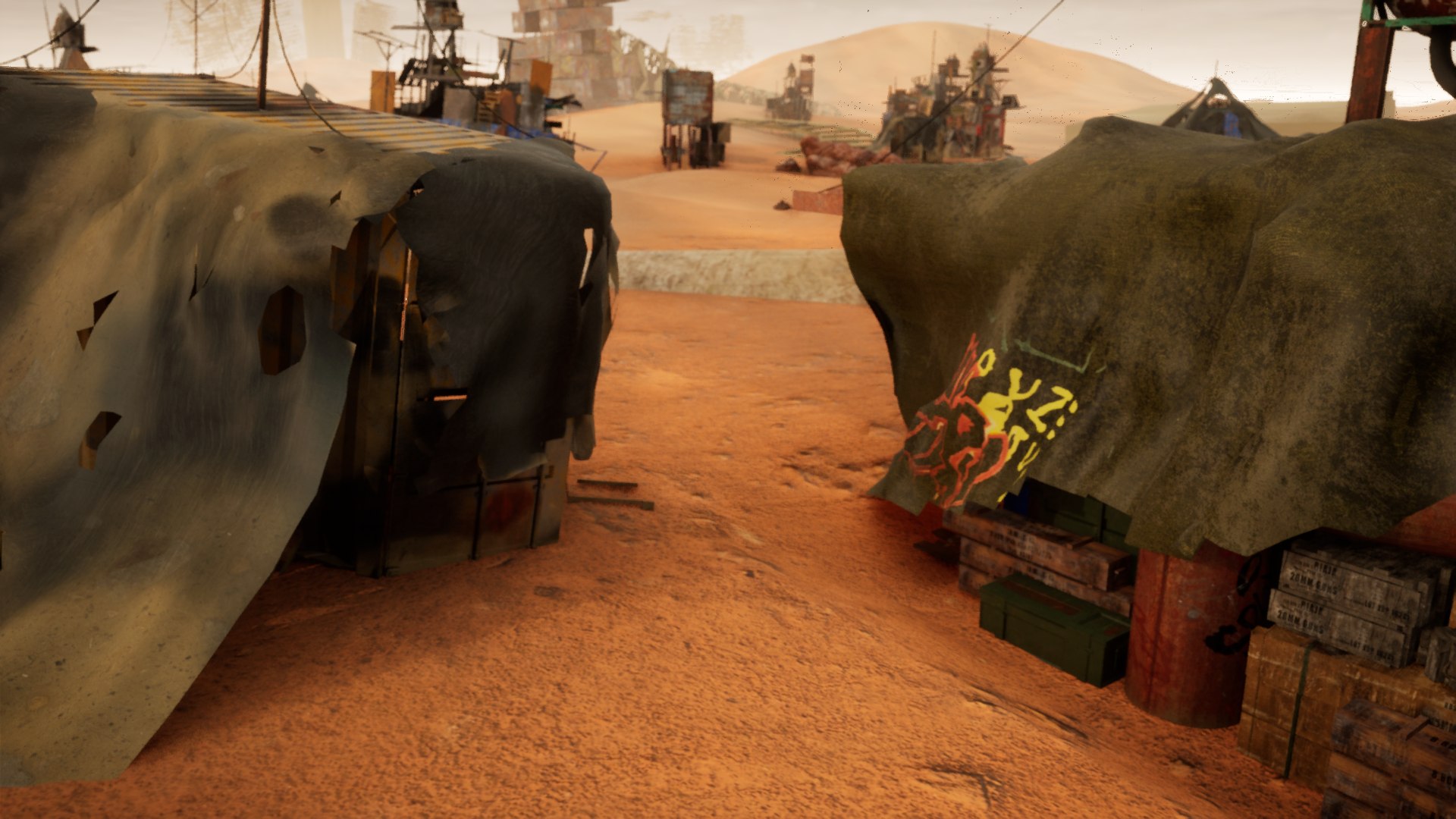 3D Post Apocalyptic Kitbash - UNREAL FBX BLEND Houses Containers Ammo ...