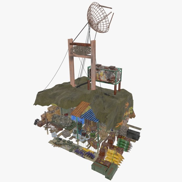 Military Base Blender Models for Download | TurboSquid