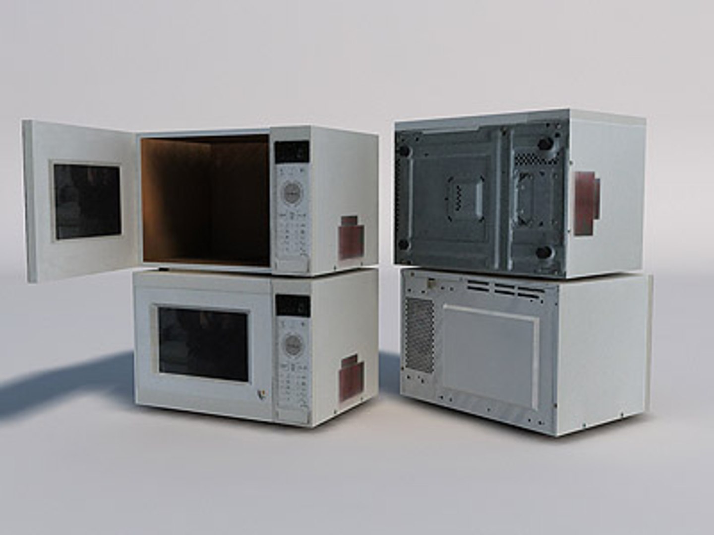 Microwave 3d Model
