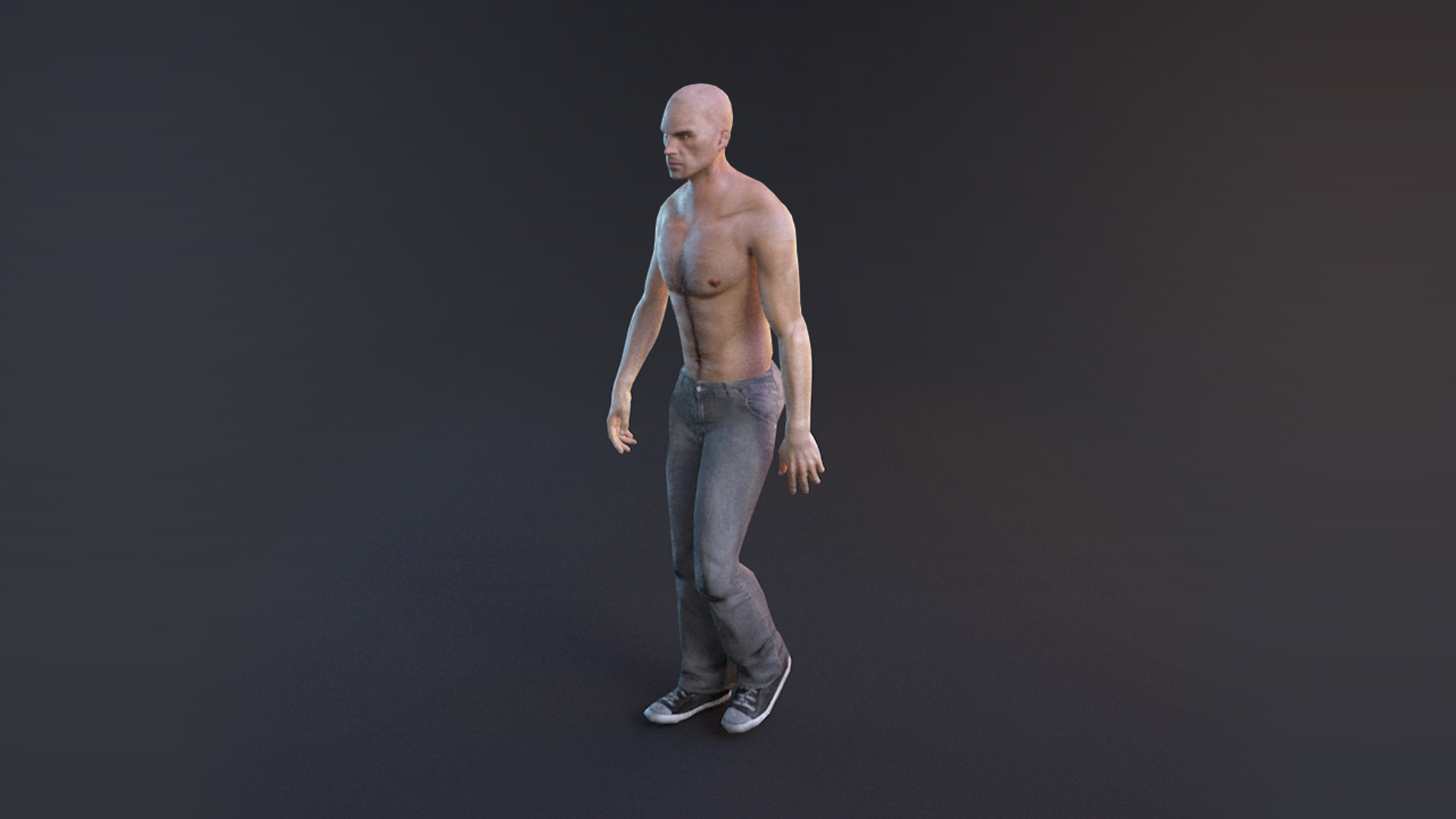 3d Character Male - Rigged Model
