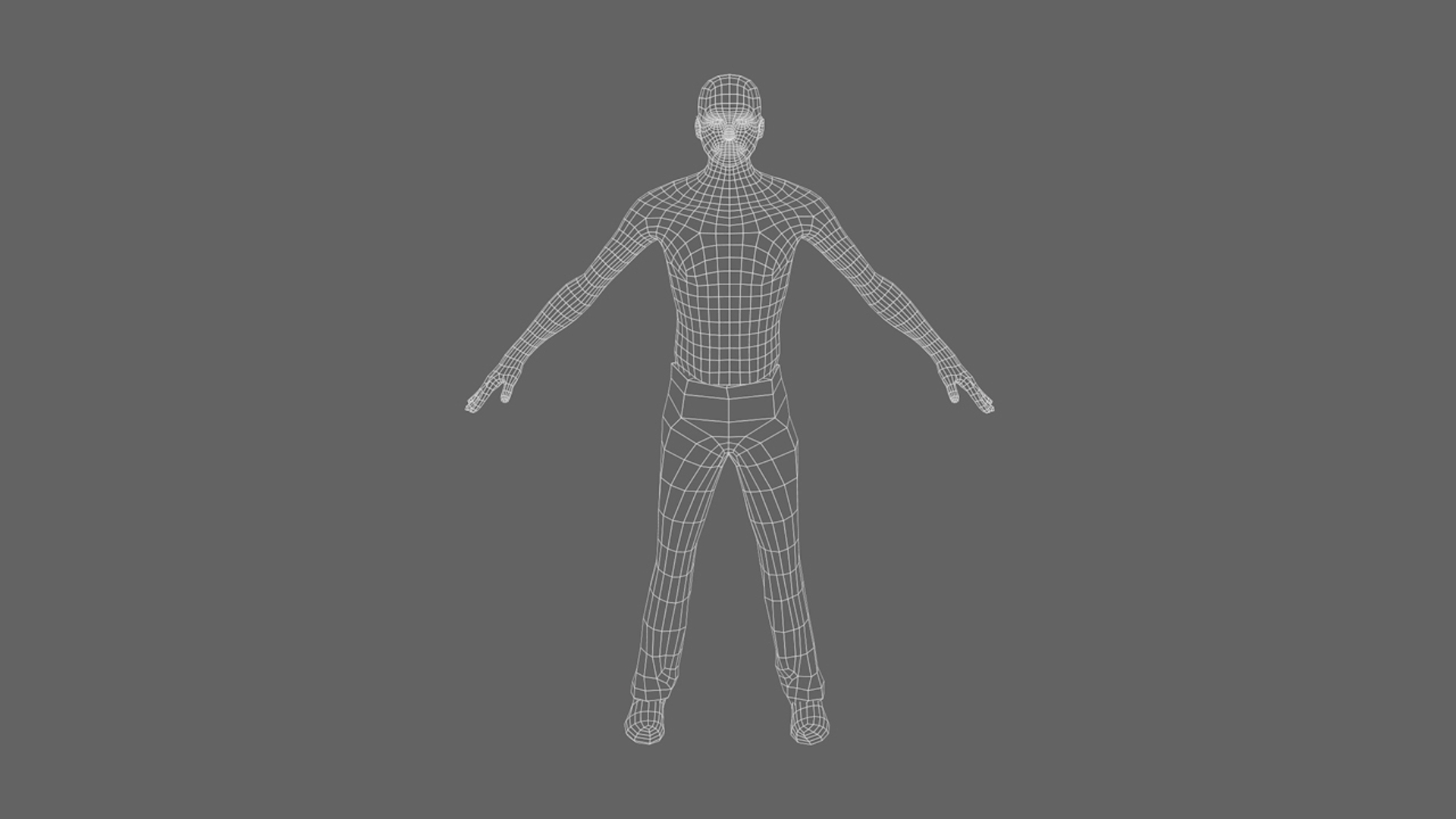 3d Character Male - Rigged Model