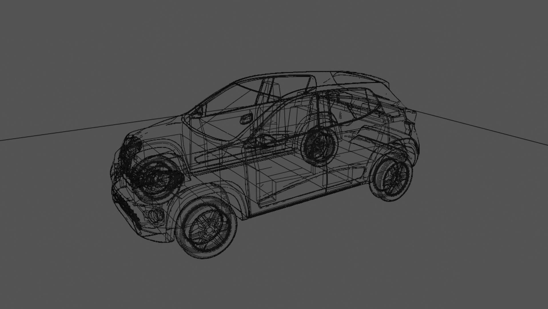 3D renault kwid 2016 - TurboSquid 1592490