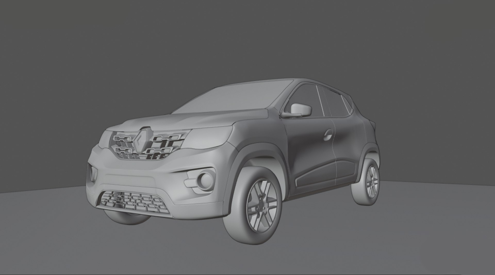 3D renault kwid 2016 - TurboSquid 1592490