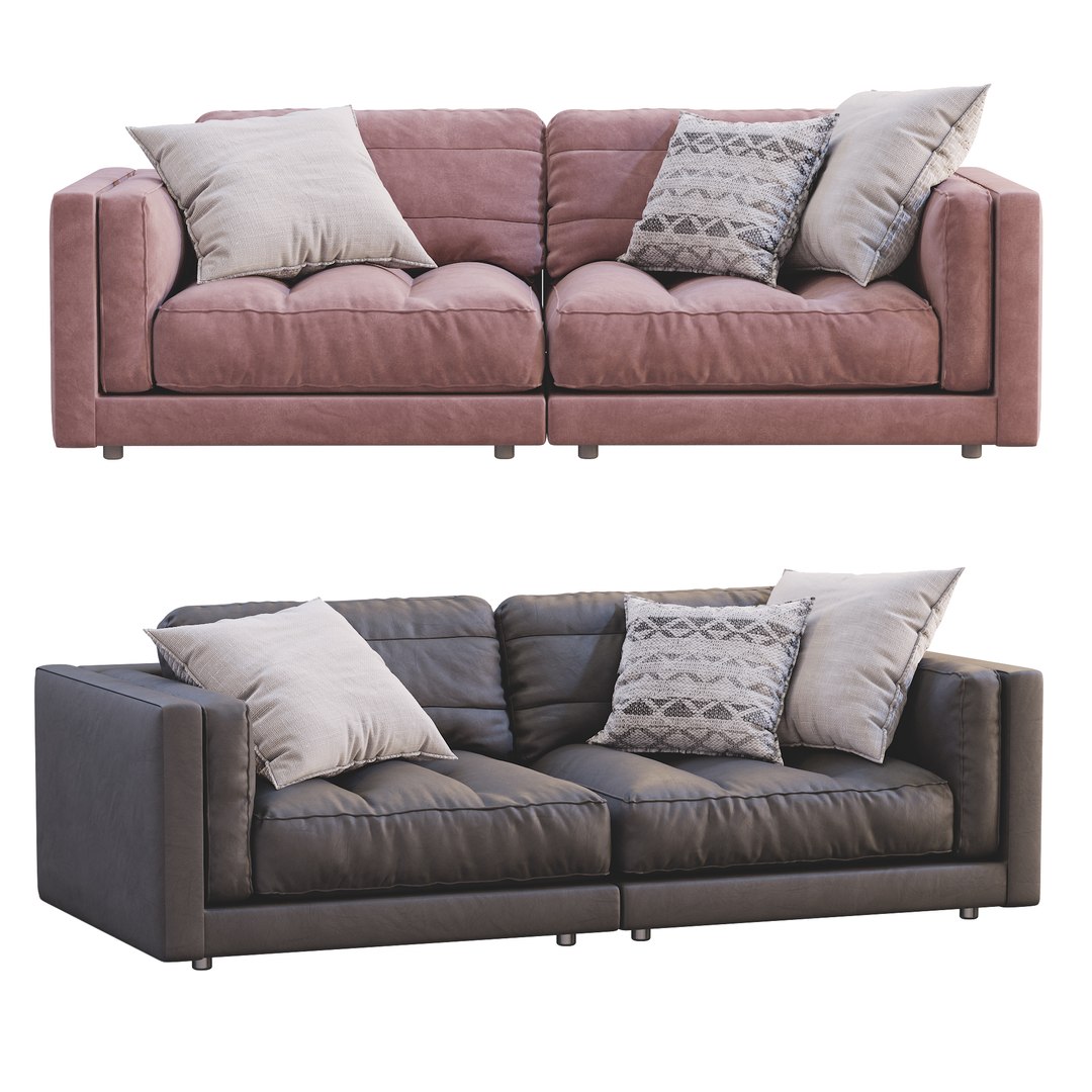 Sofa Flexform LUCIEN 3D Model - TurboSquid 1737663