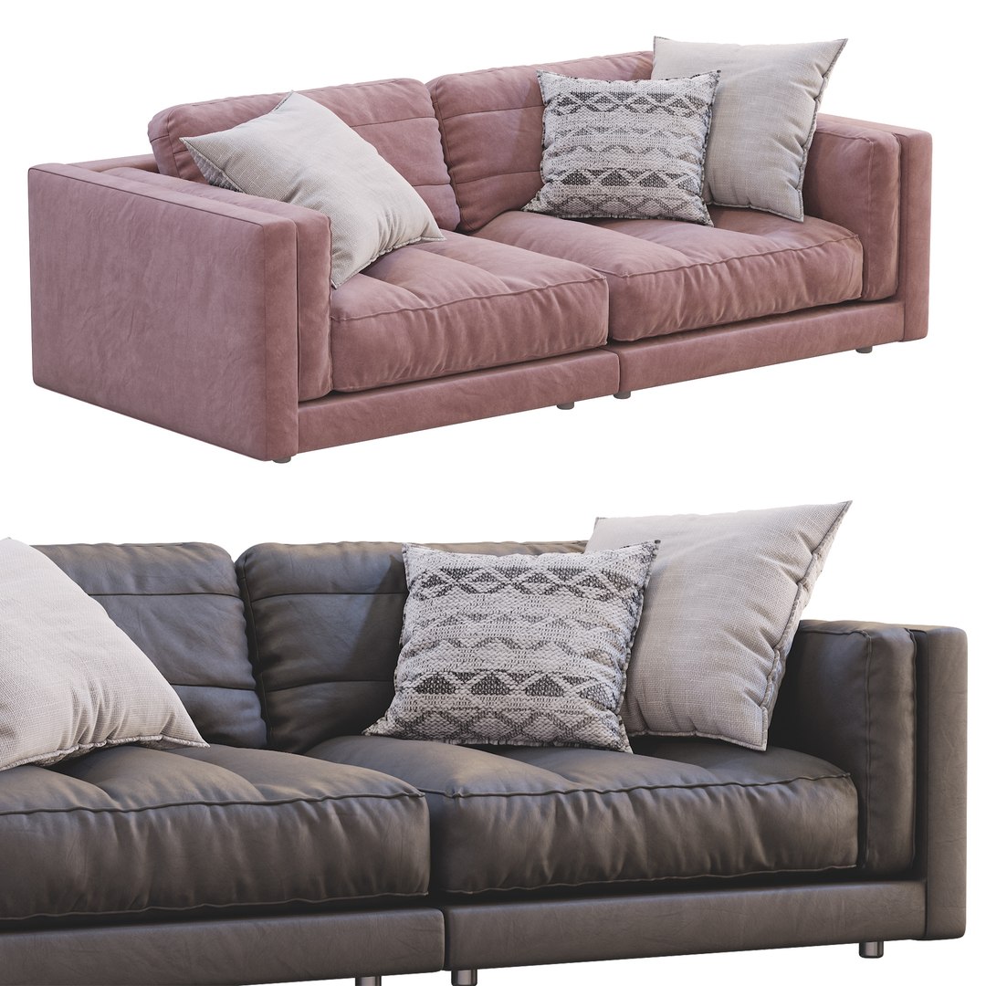 Sofa Flexform LUCIEN 3D Model - TurboSquid 1737663