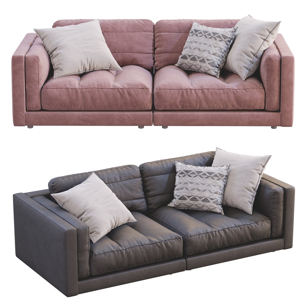 Sofa Flexform LUCIEN 3D Model - TurboSquid 1737663