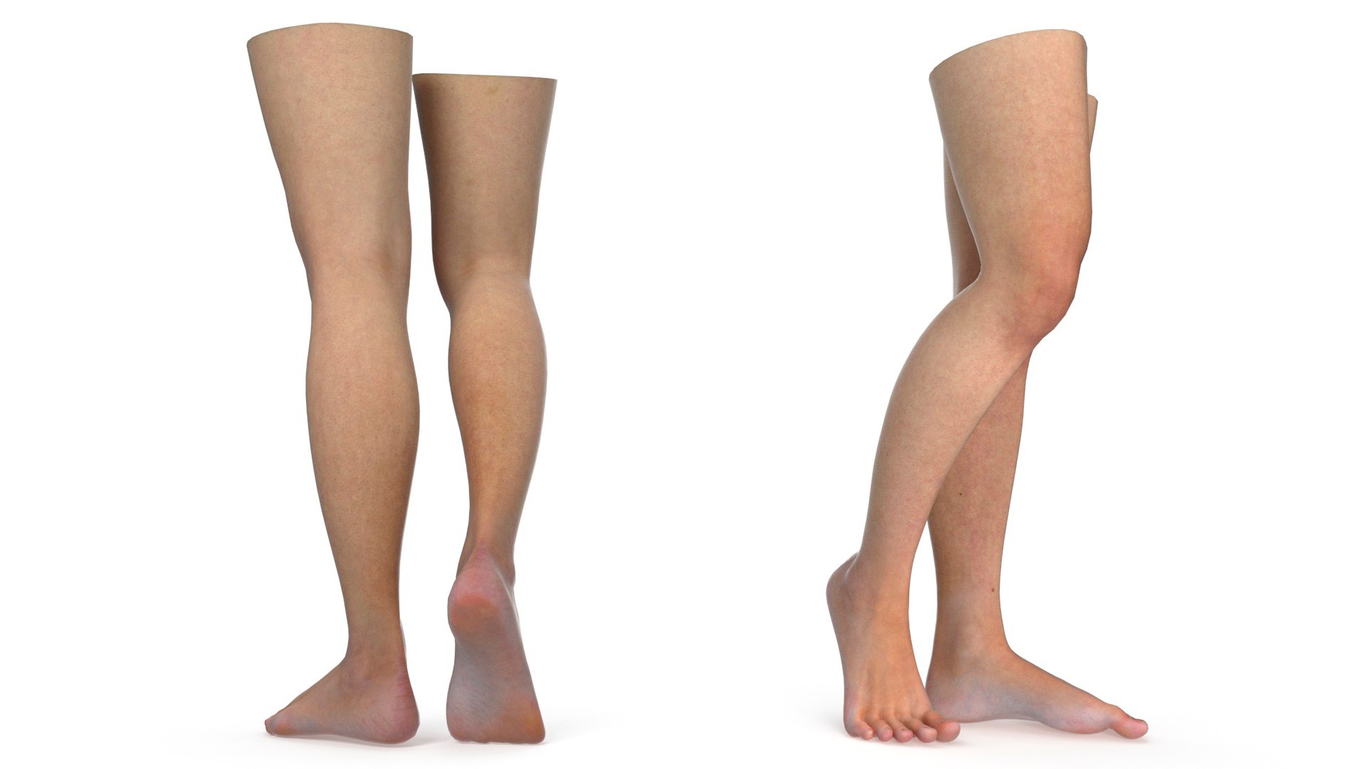 3D Model Female Legs Rigged For Cinema 4D - TurboSquid 2287278
