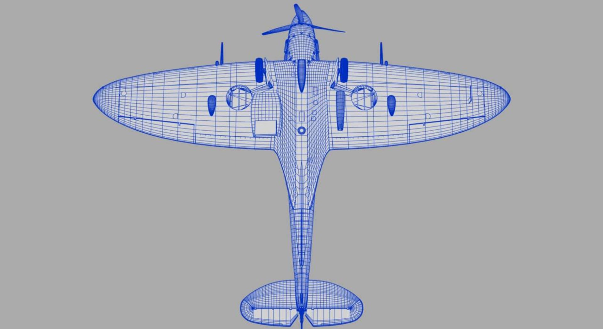 Supermarine Seafire Model - TurboSquid 1430566