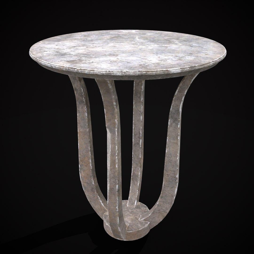 Round Garden Planter 3D Model - TurboSquid 2091811