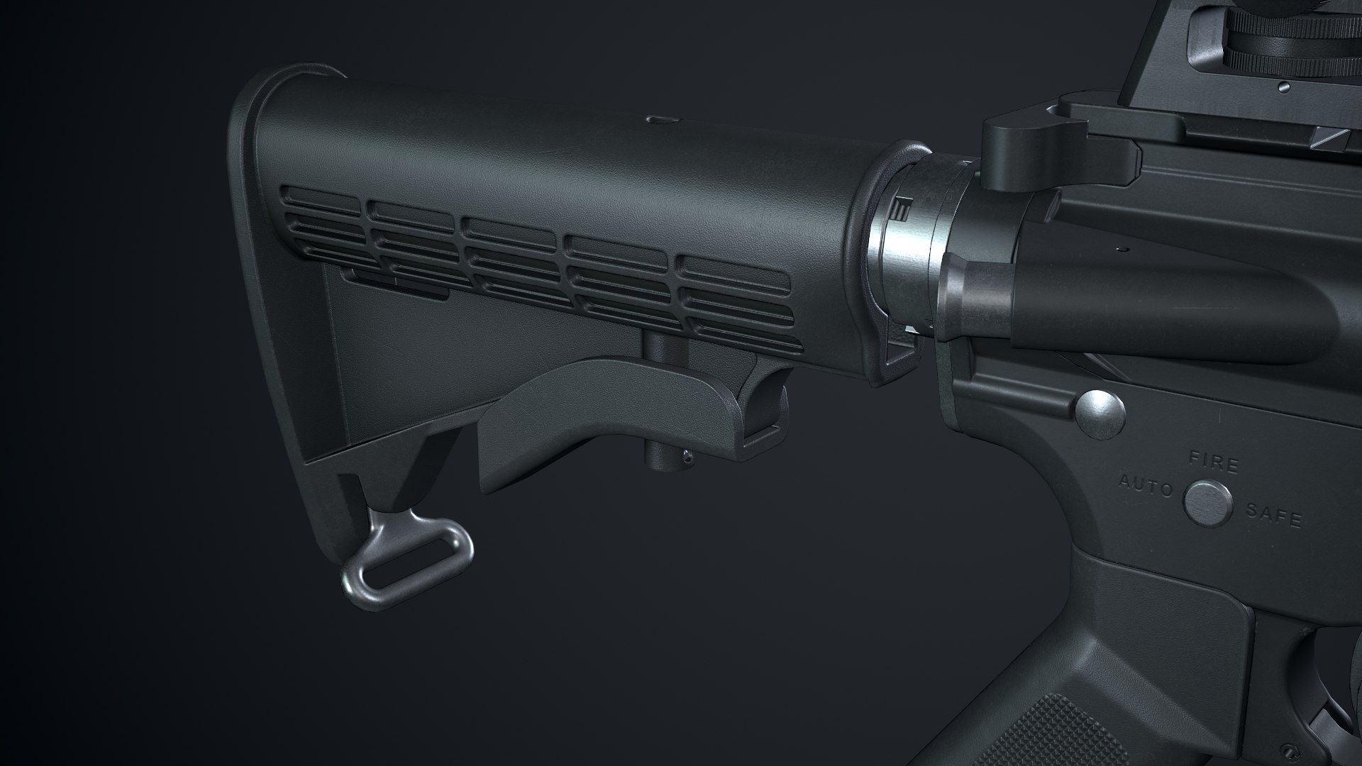 3D Model M4A1 Standard Modular - TurboSquid 1873985