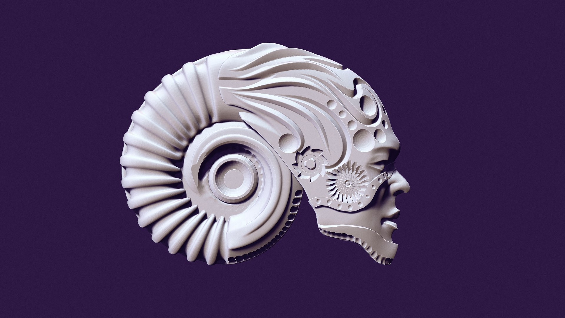 Abstract head for casting 3D model - TurboSquid 2132953