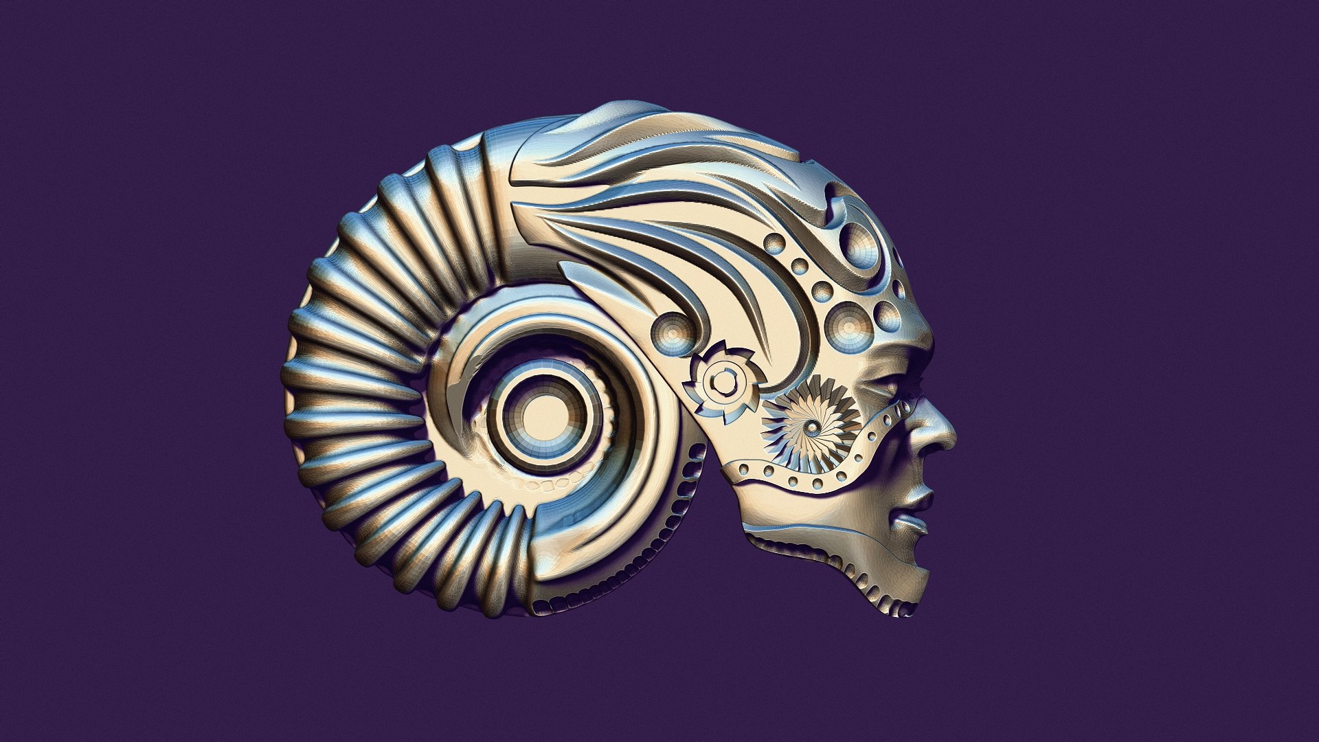 Abstract head for casting 3D model - TurboSquid 2132953