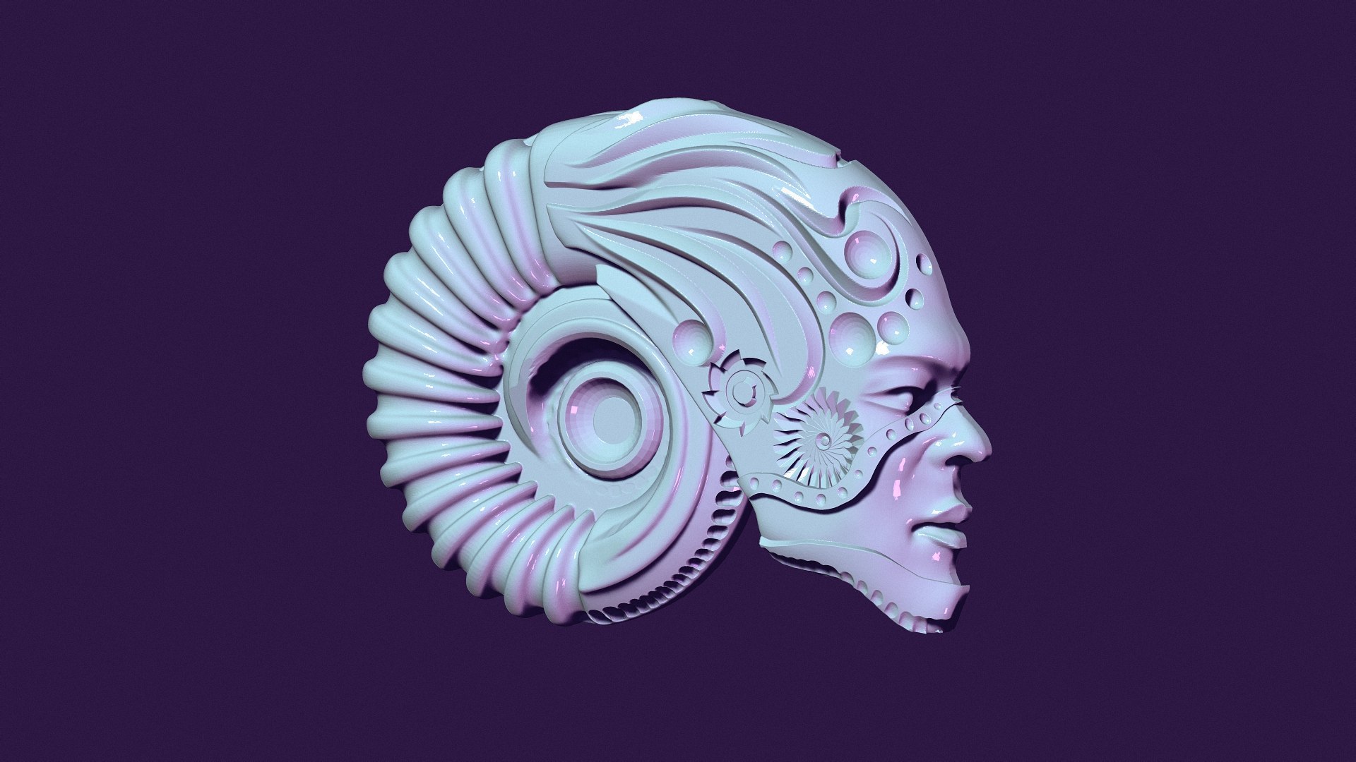 Abstract head for casting 3D model - TurboSquid 2132953