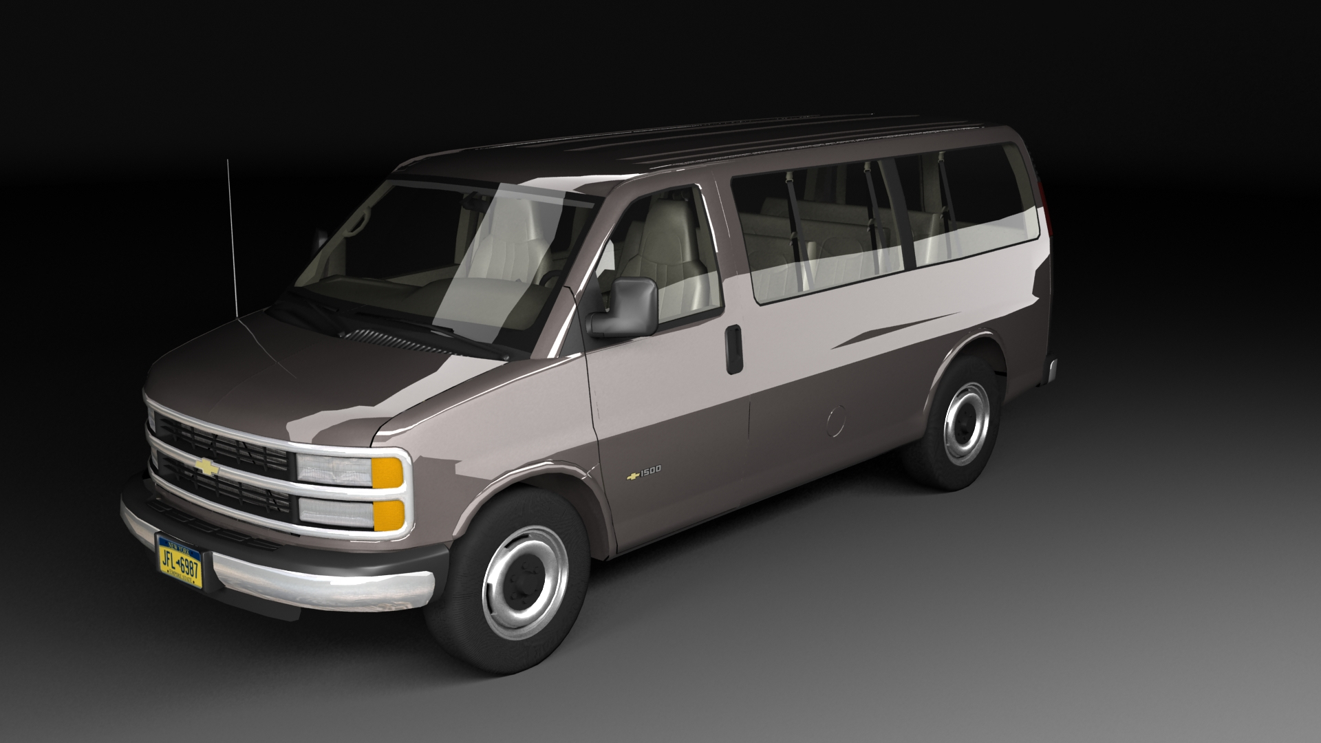 3D Chevrolet Express - TurboSquid 1577188