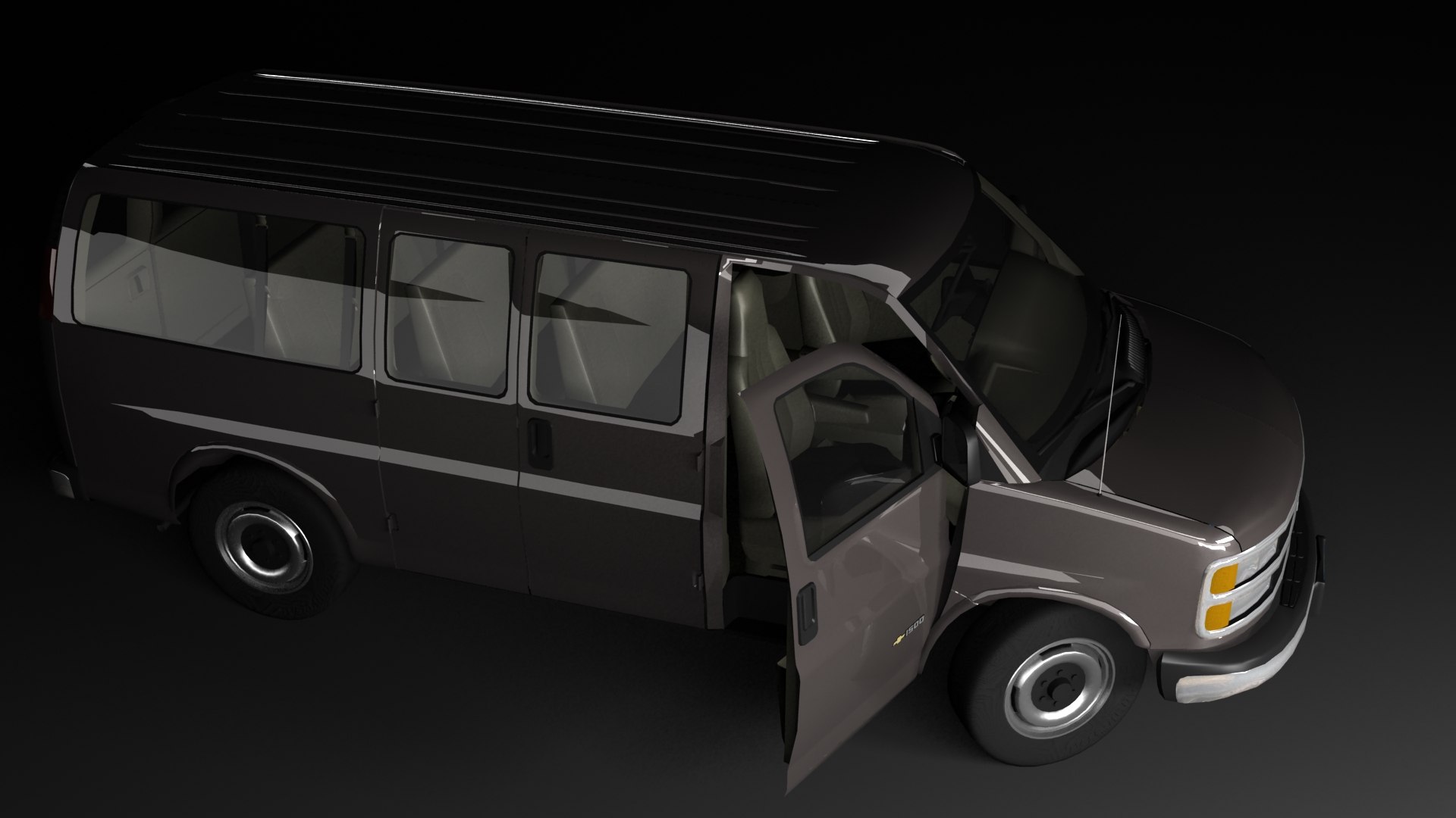 3D Chevrolet Express - TurboSquid 1577188