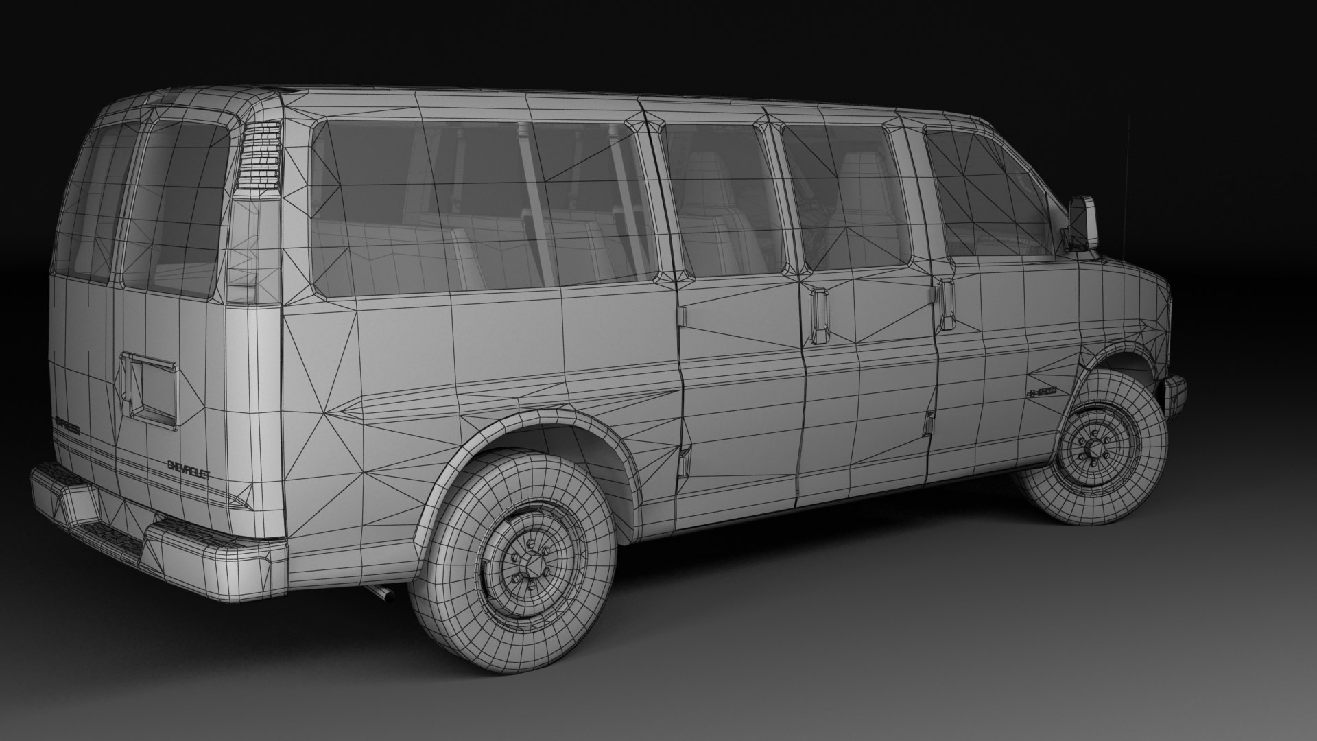3D Chevrolet Express - TurboSquid 1577188