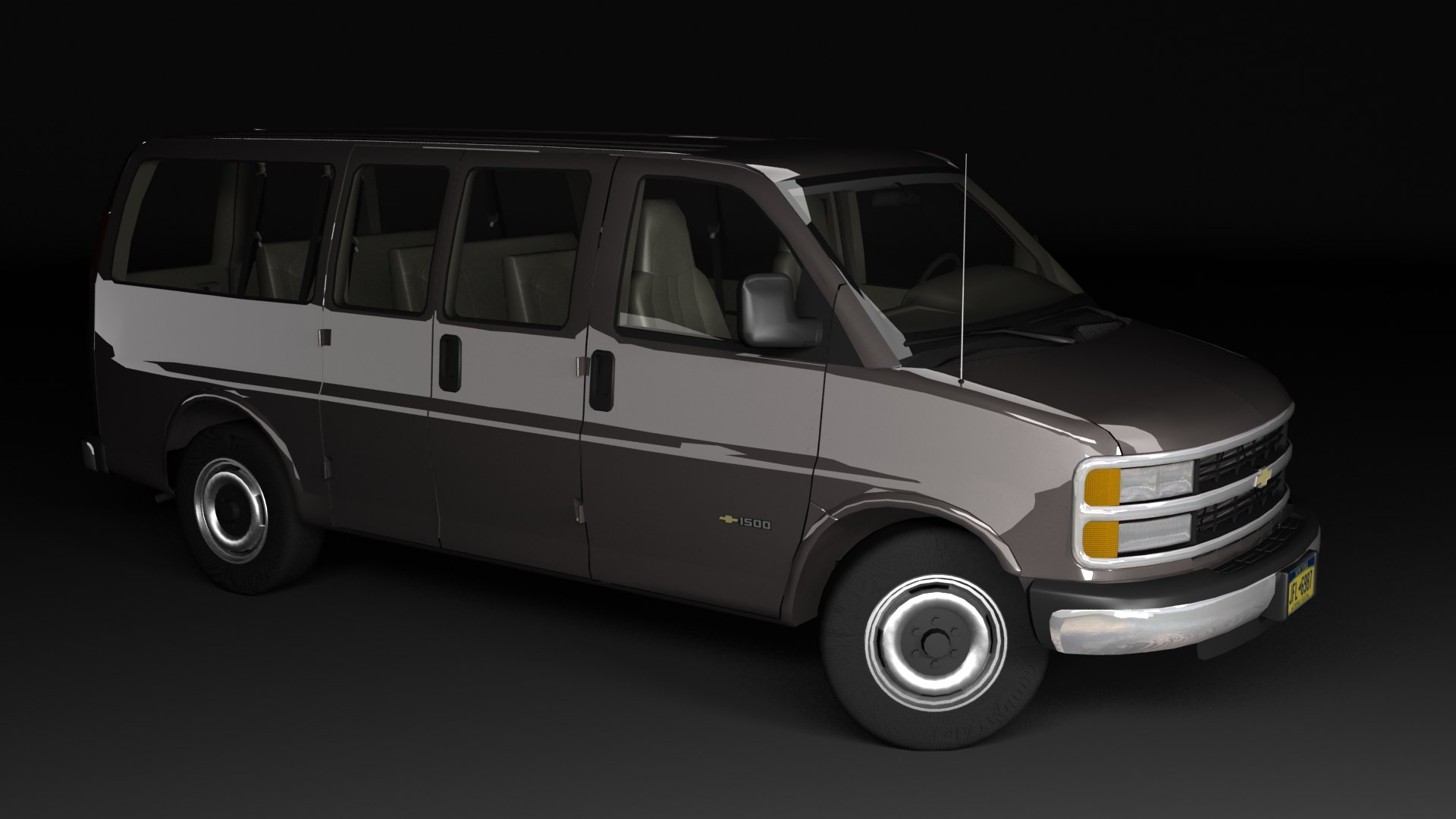 3D chevrolet express - TurboSquid 1577188