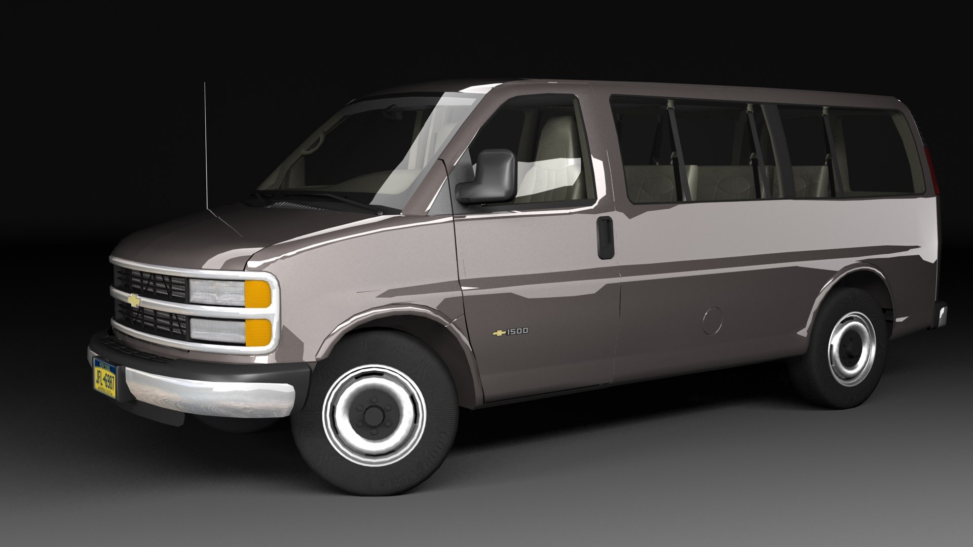 3D Chevrolet Express - TurboSquid 1577188