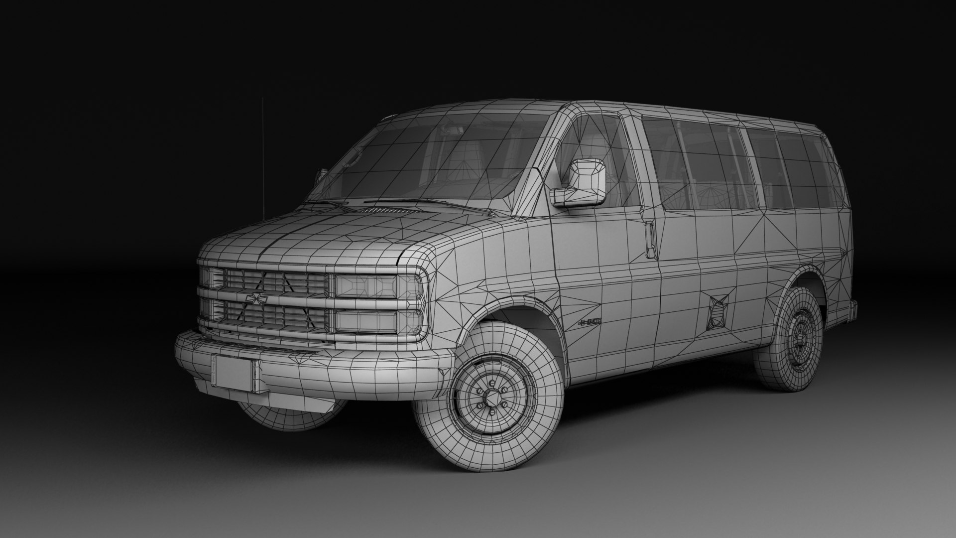 3D Chevrolet Express - TurboSquid 1577188
