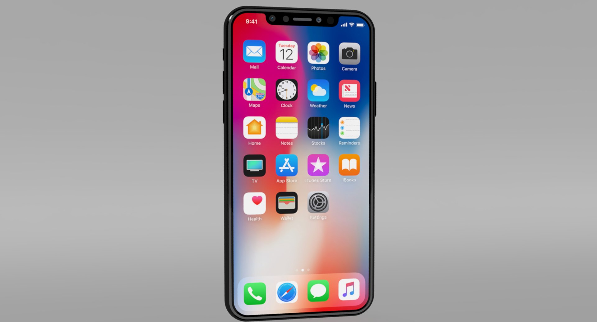 Apple iphone x 3D model - TurboSquid 1204885