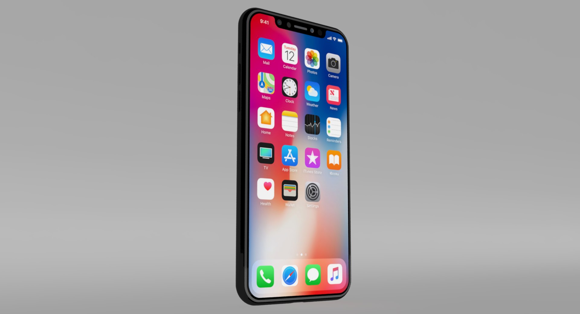 Apple iphone x 3D model - TurboSquid 1204885