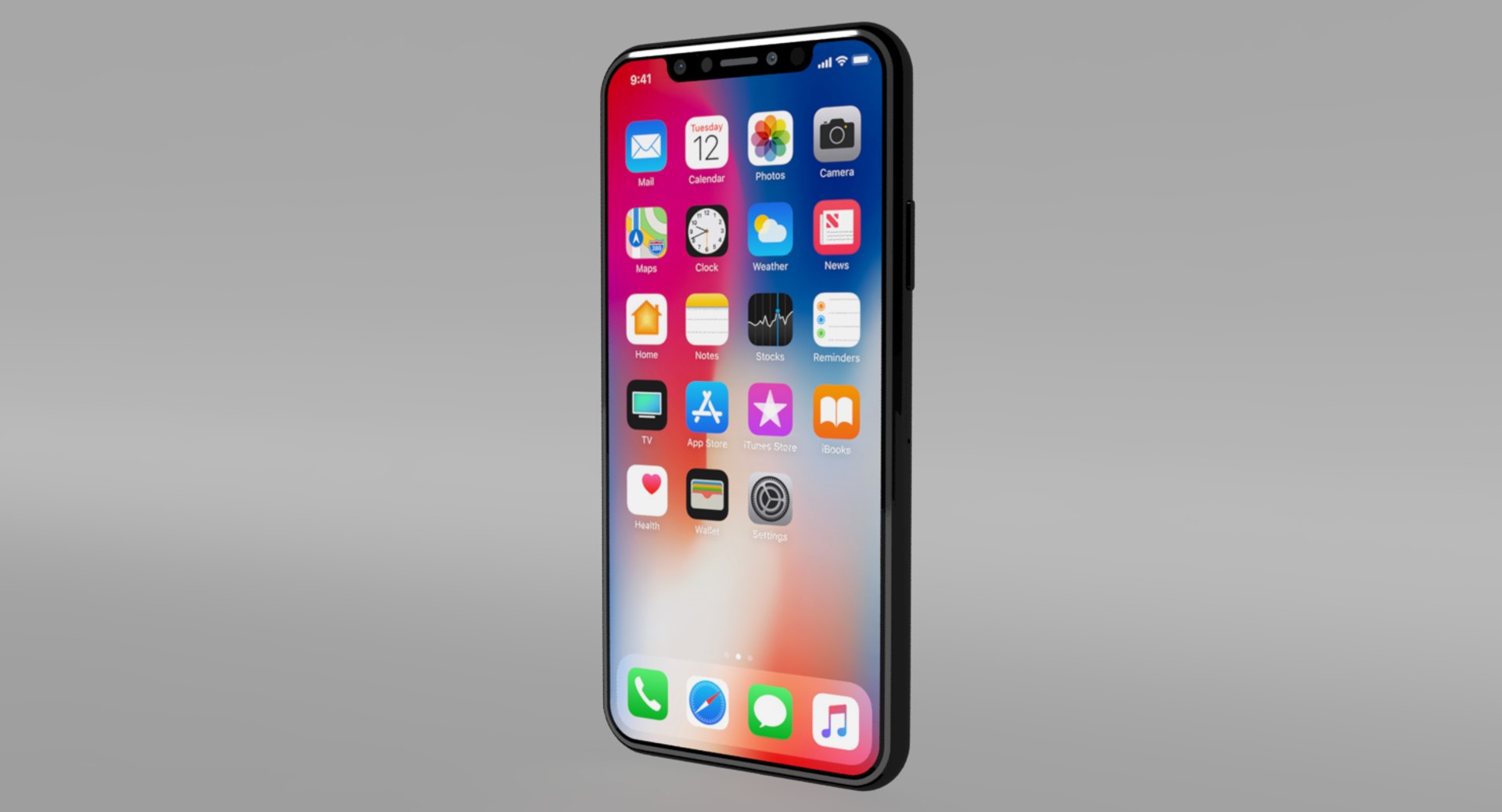 Apple iphone x 3D model - TurboSquid 1204885