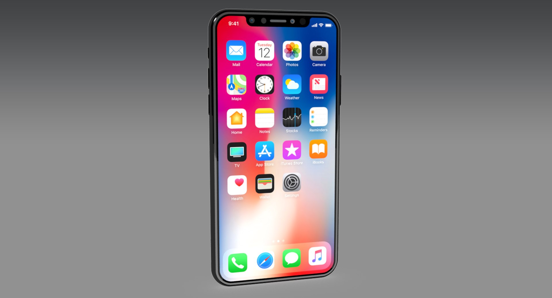 Apple iphone x 3D model - TurboSquid 1204885