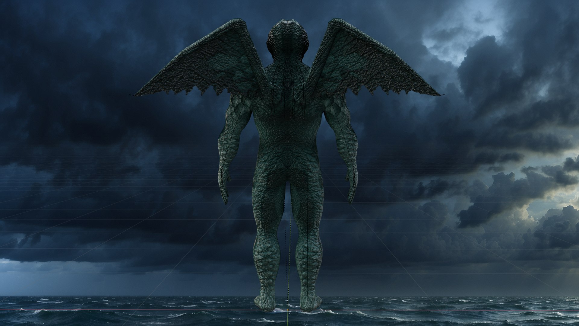 Cthulhu Monster 3D - TurboSquid 2191105