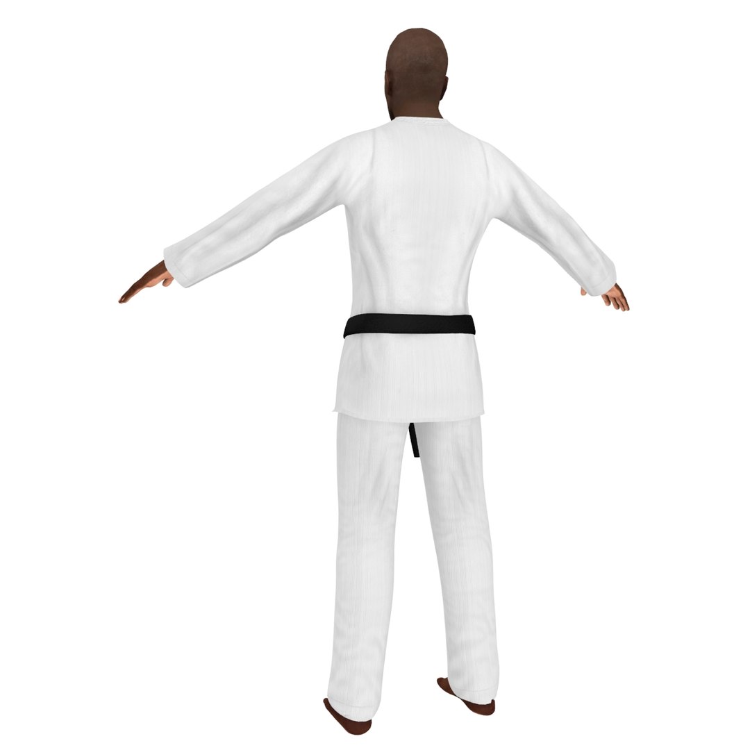3D Rigged Karate 4 Model - TurboSquid 1361131