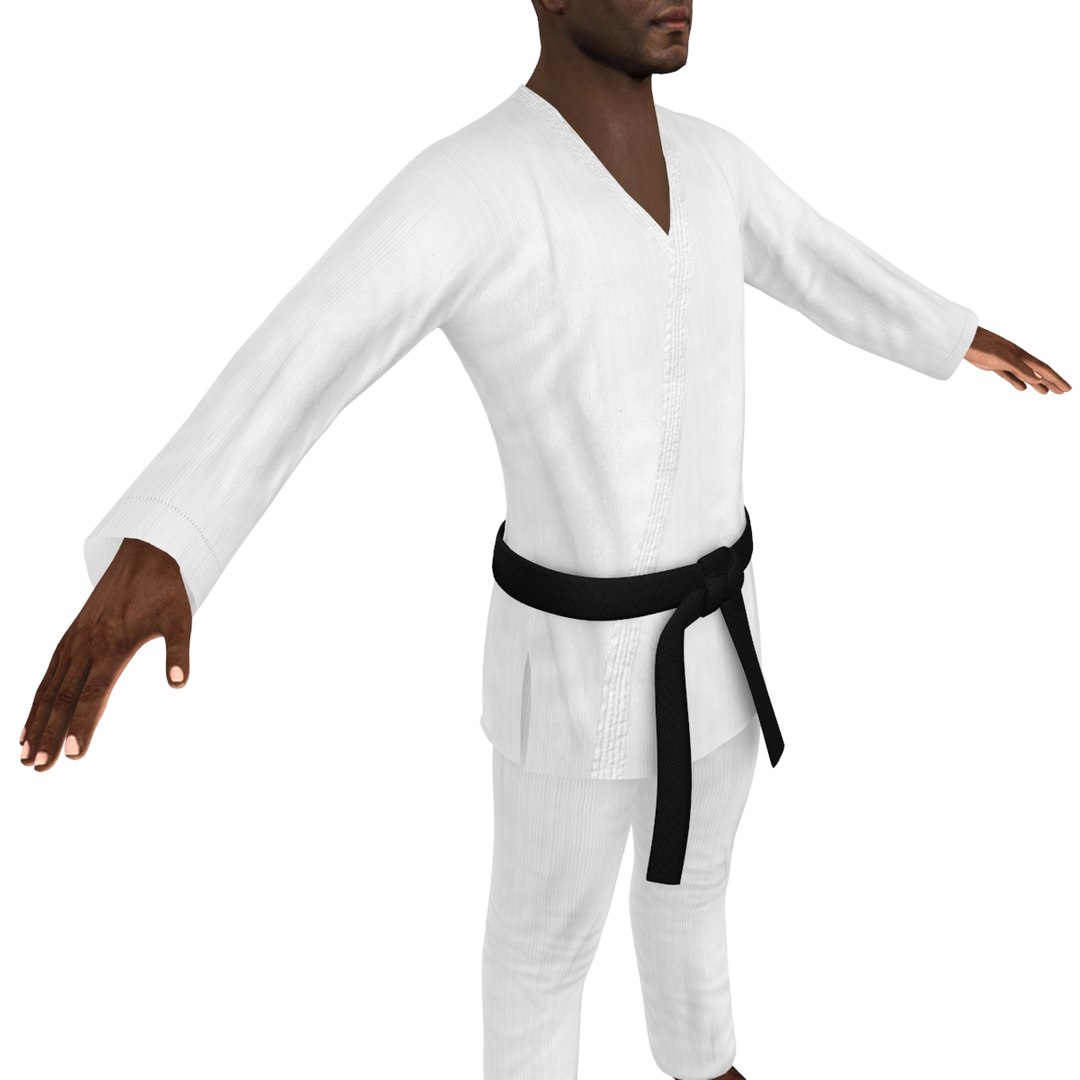3D Rigged Karate 4 Model - TurboSquid 1361131