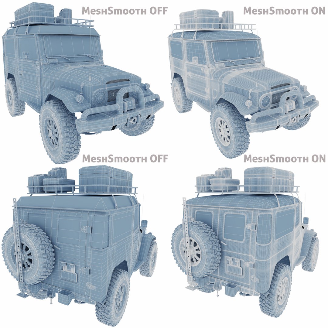 Toyota Tires Mud 3d Max