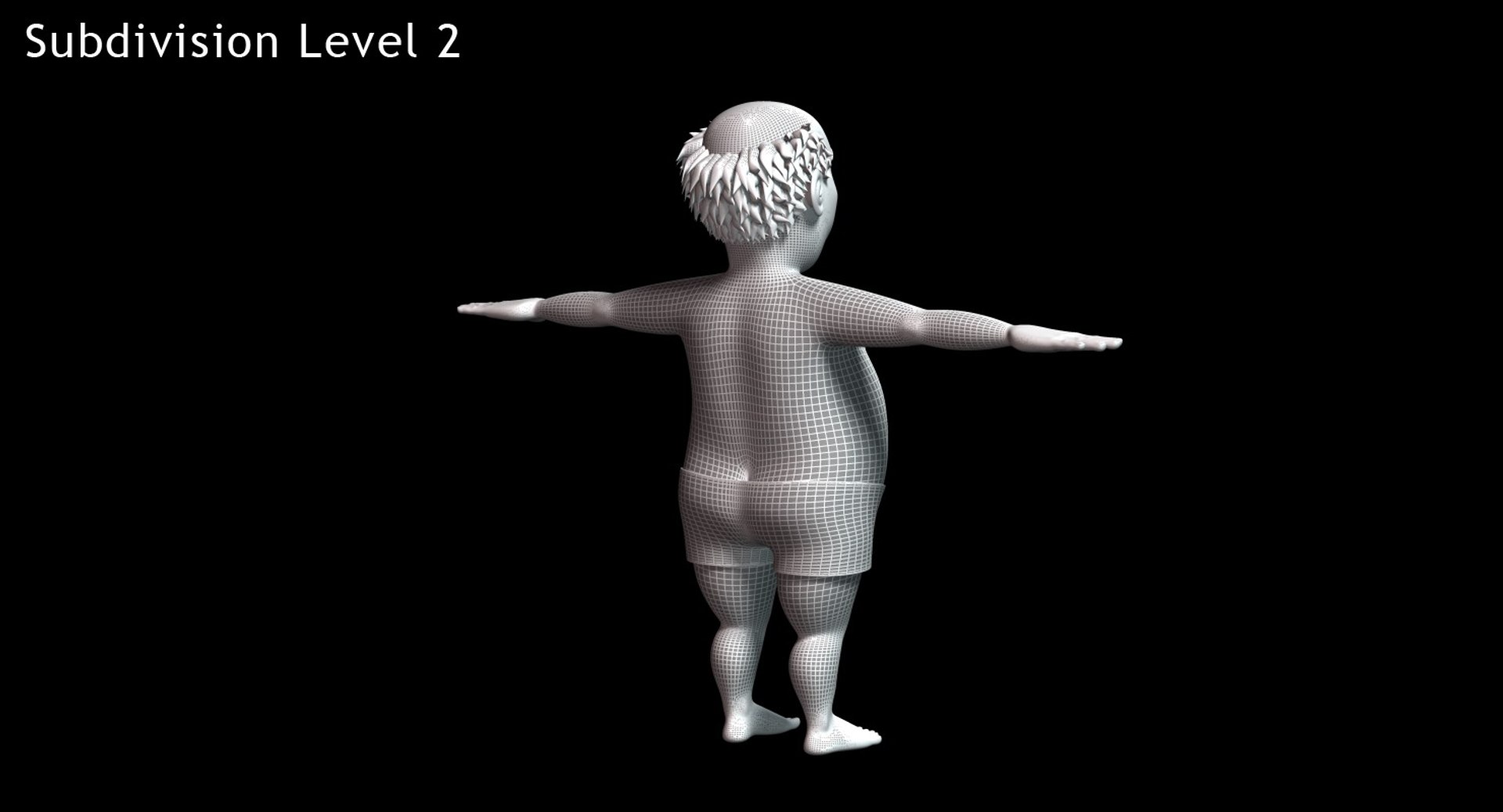 3D Cartoon Fat Guy Model - TurboSquid 1222386