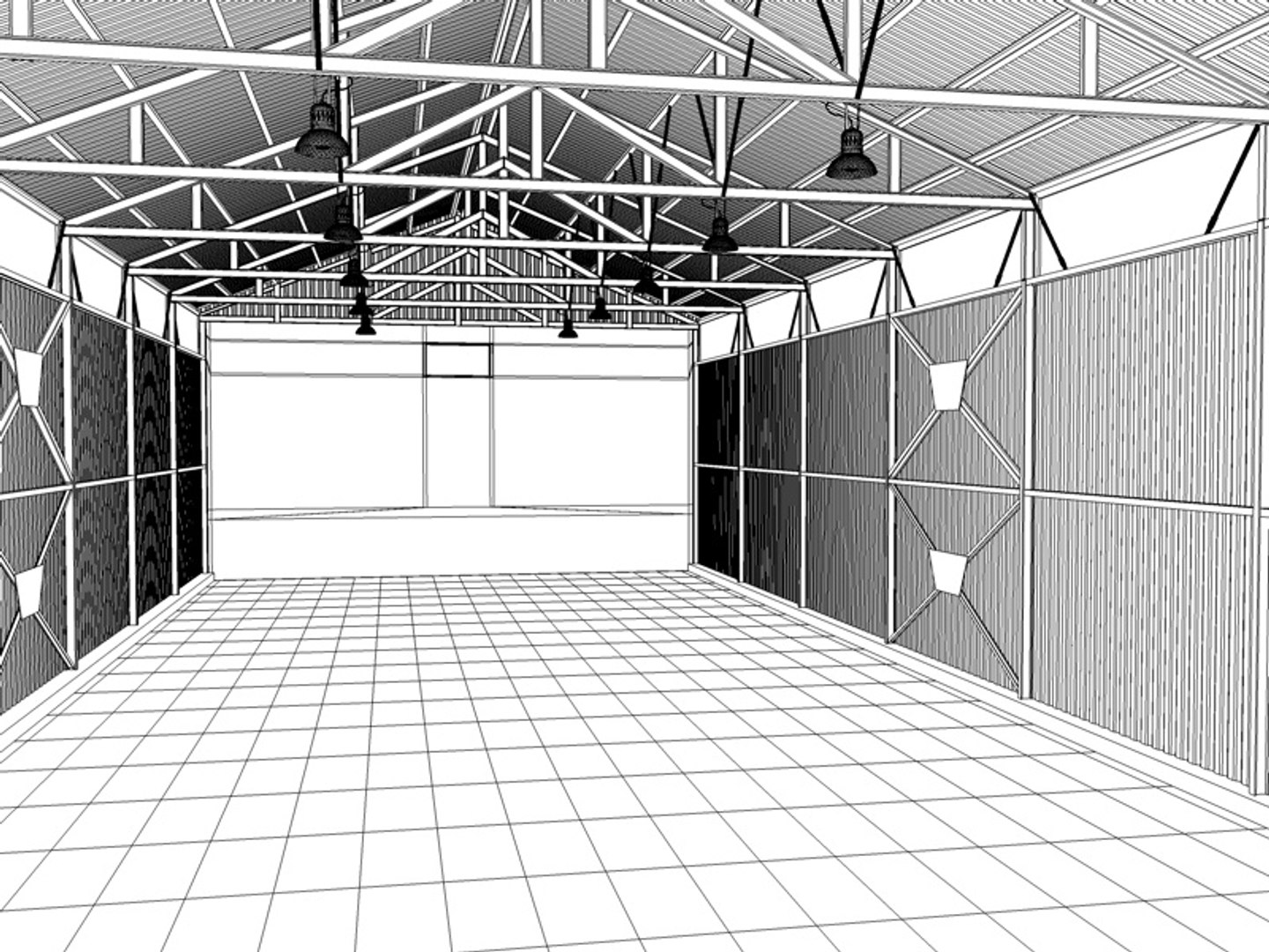 3d Hall Model