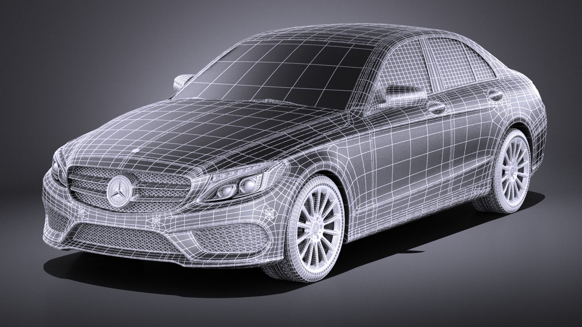 Sedan Mercedes Benz 3D Model - TurboSquid 1164610