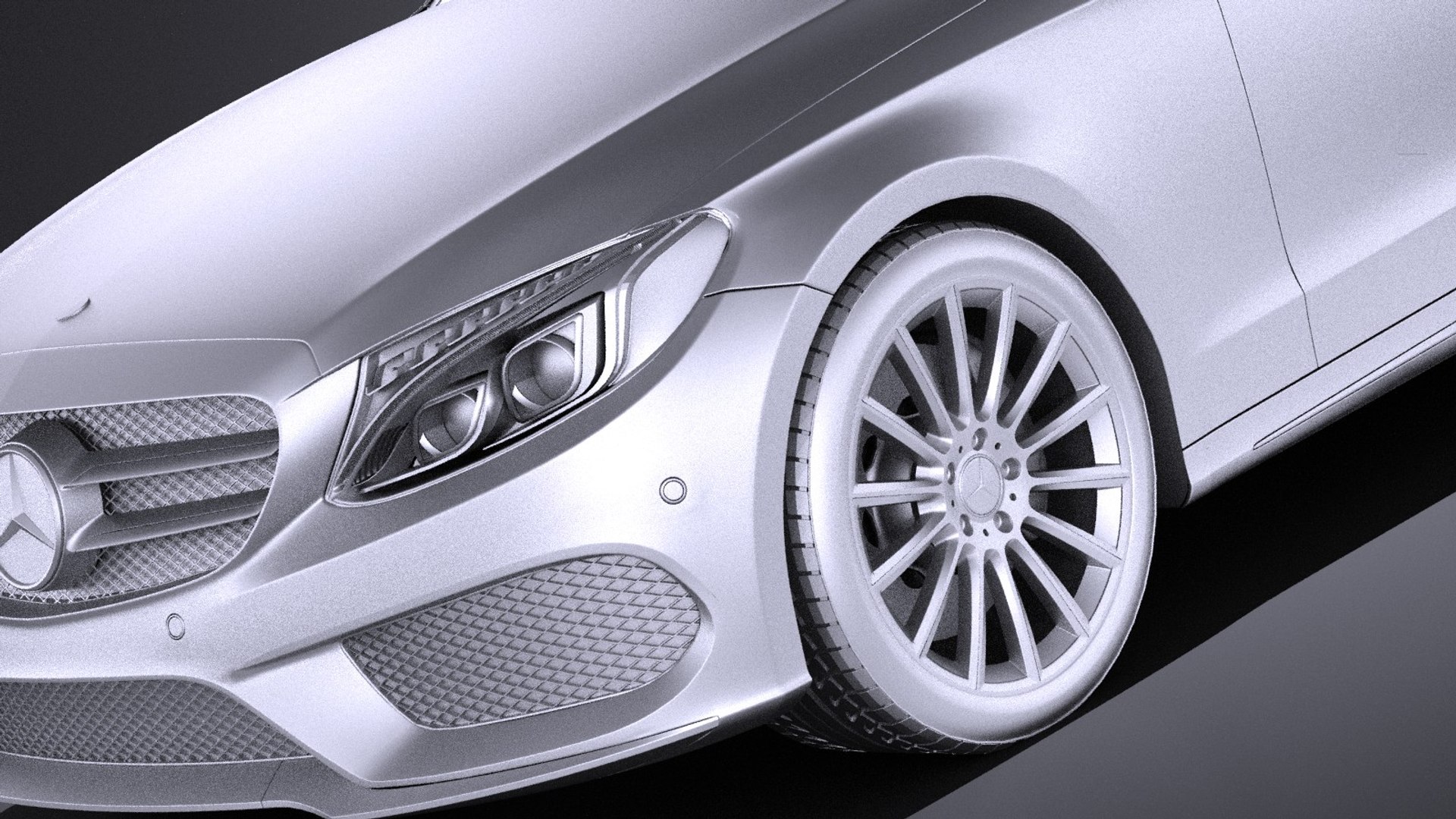 Sedan Mercedes Benz 3D Model - TurboSquid 1164610