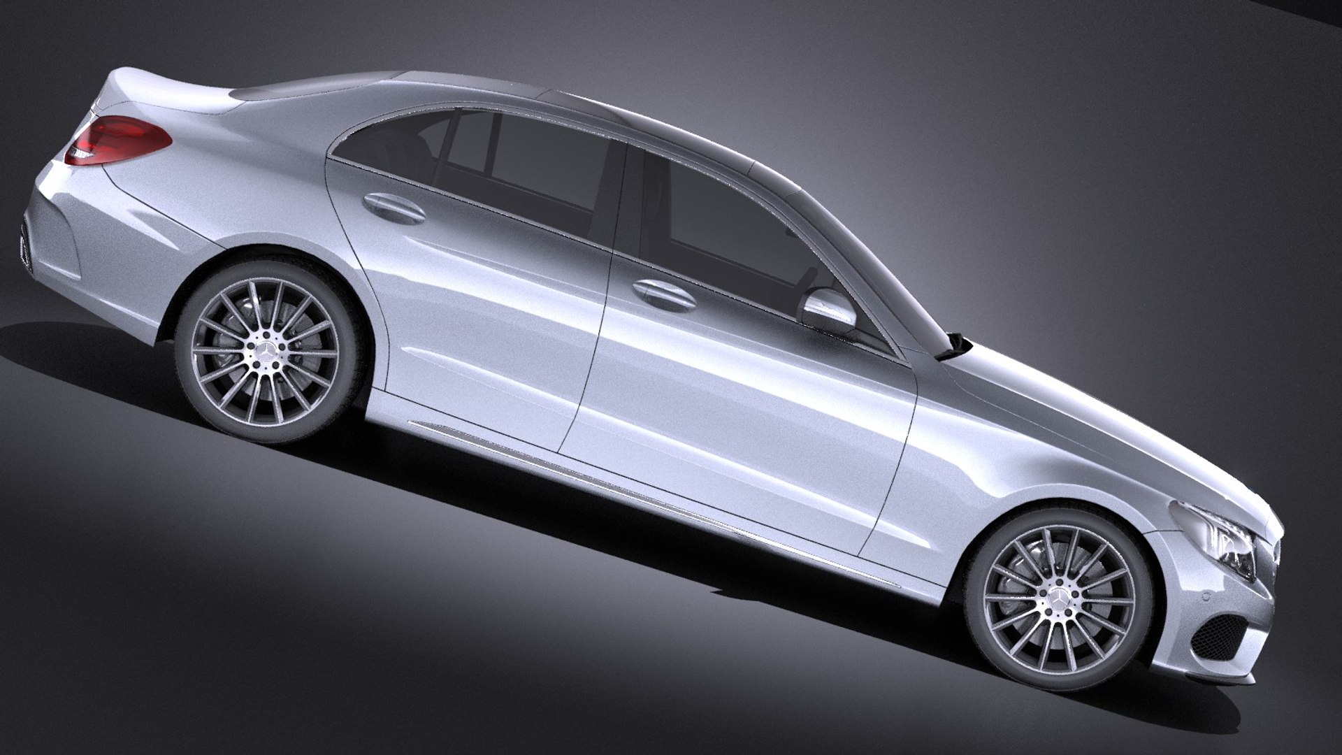 Sedan Mercedes Benz 3D Model - TurboSquid 1164610