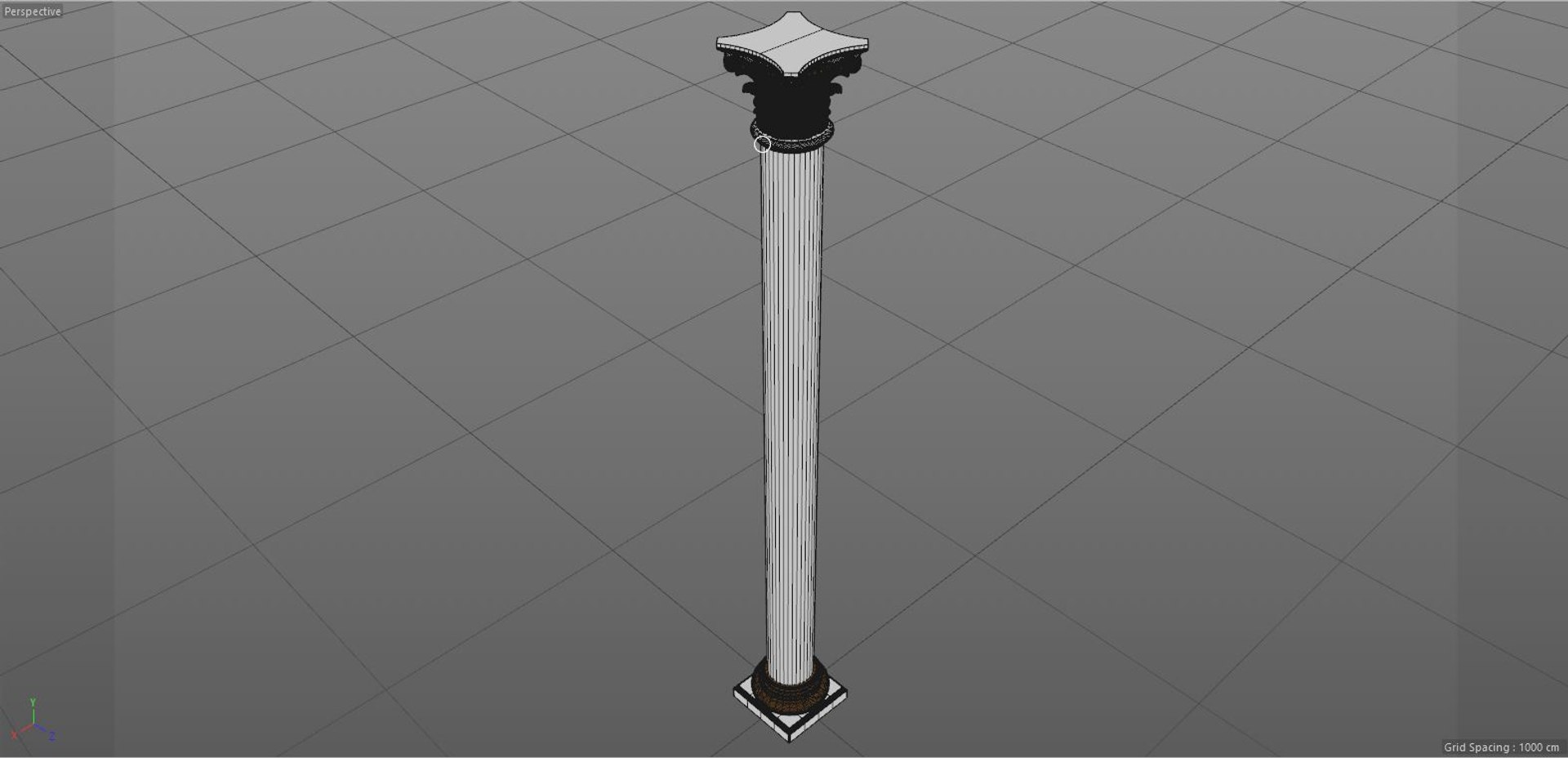 3D Column Architecture - TurboSquid 1504855