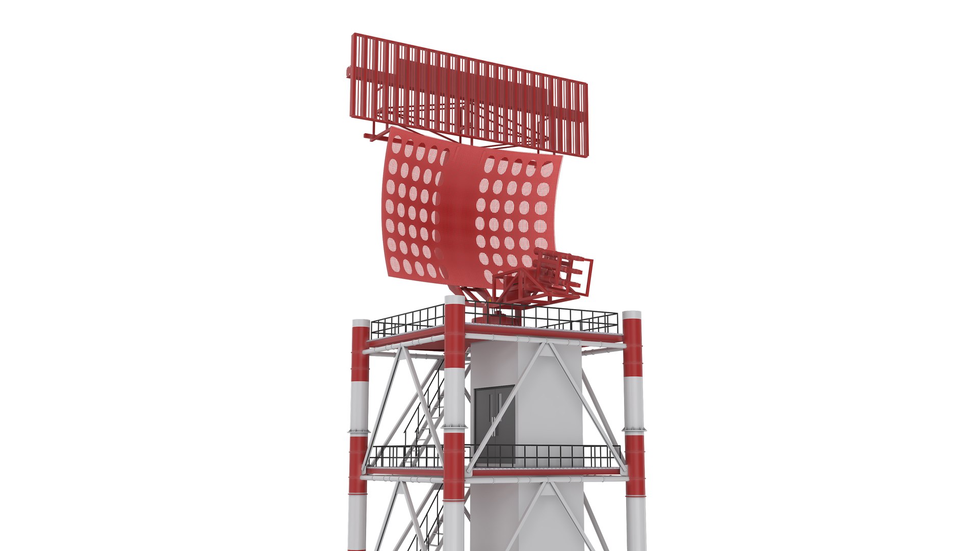 Airport Surveillance Radar Model - TurboSquid 2285600