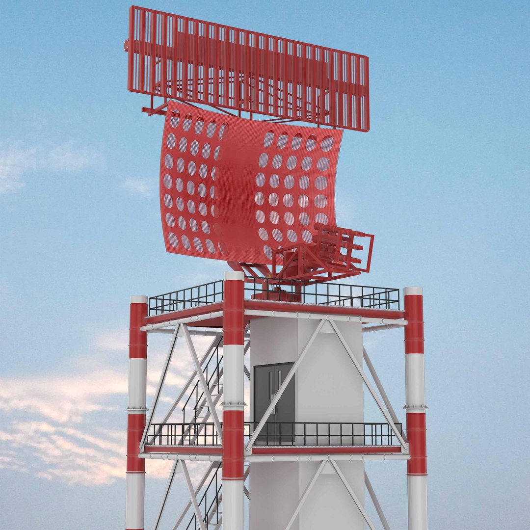 Airport Surveillance Radar Model - TurboSquid 2285600