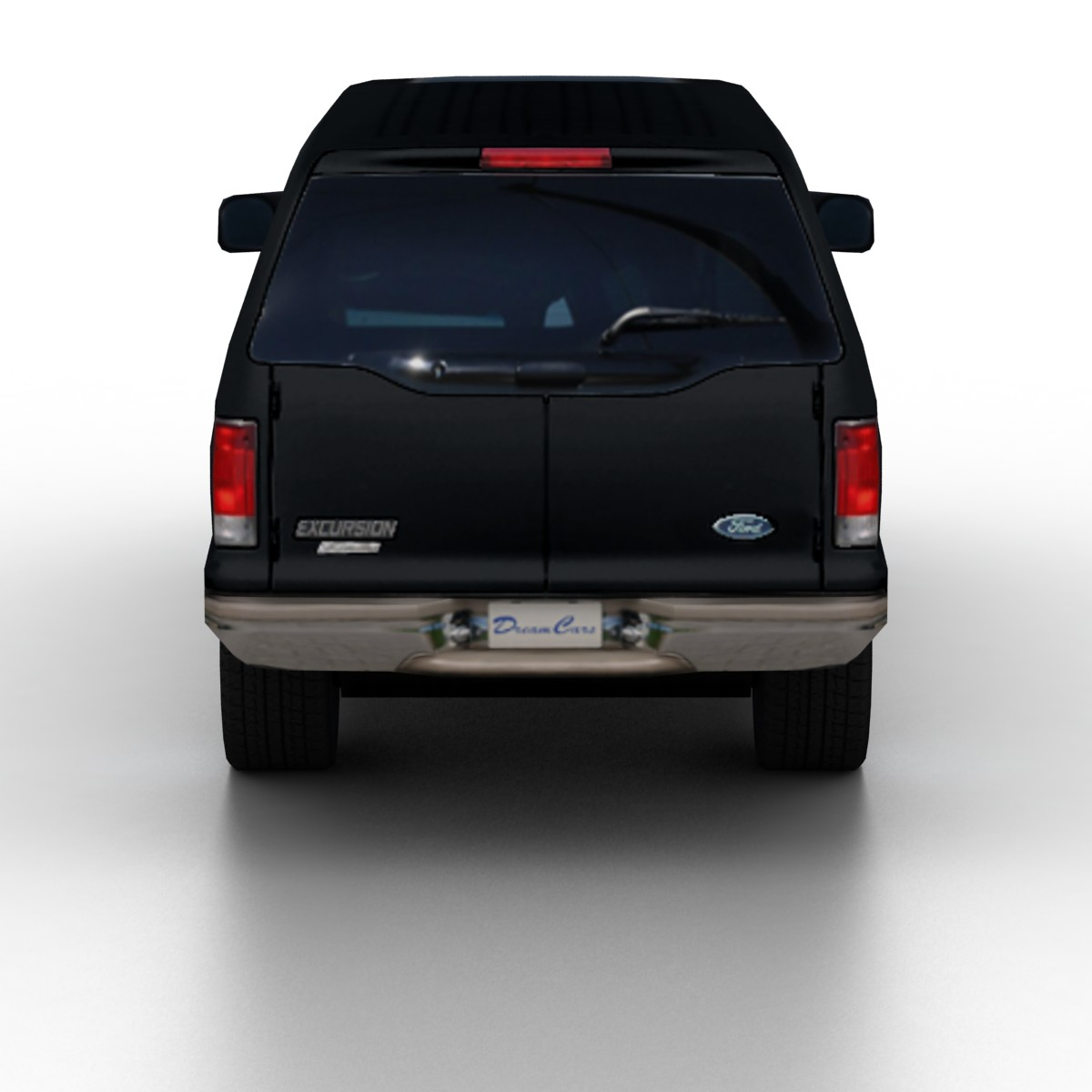 3d model excursion suv