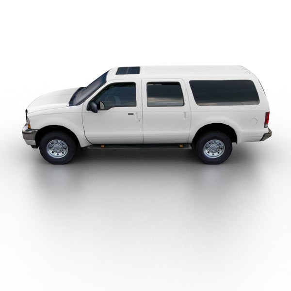 3d model excursion suv
