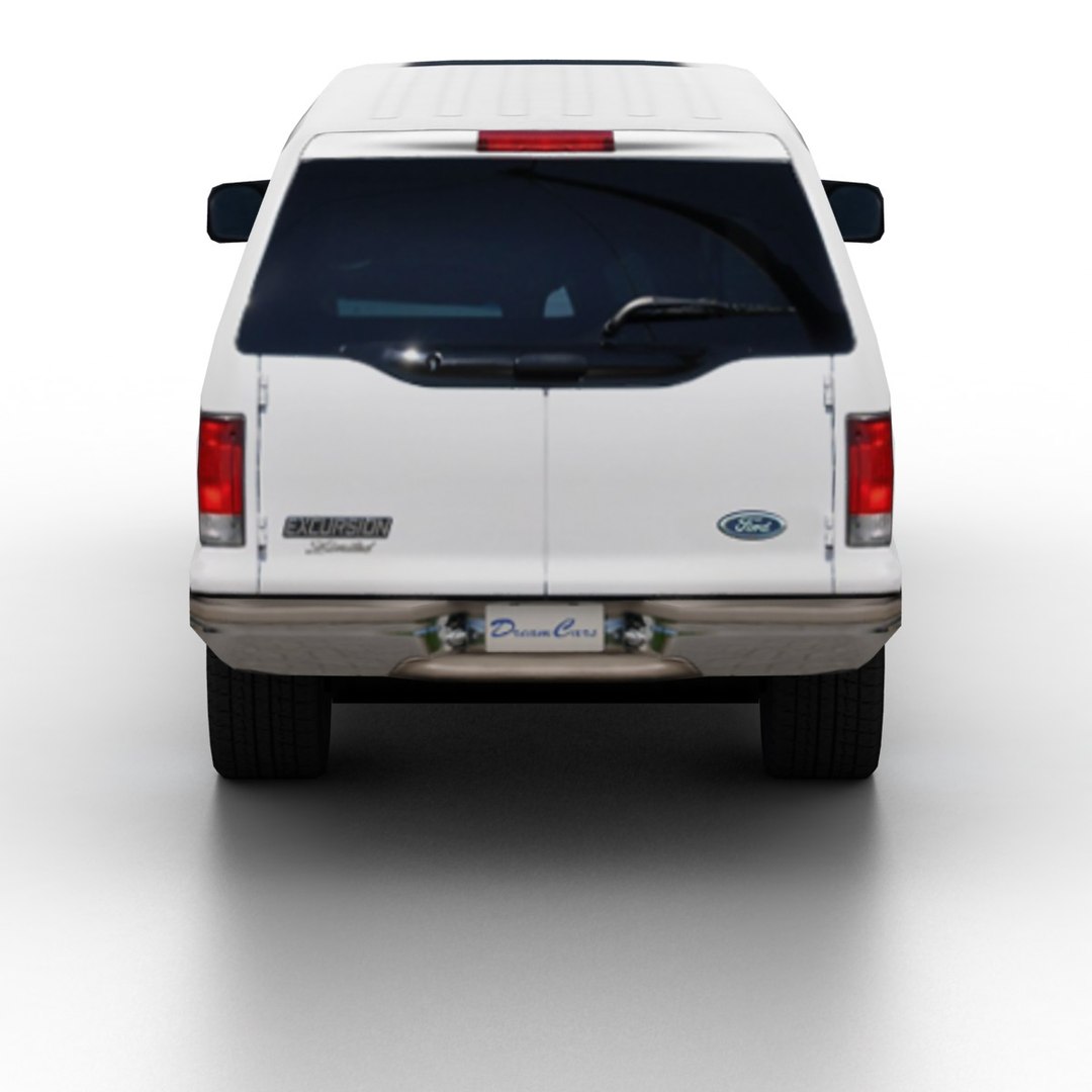 3d Model Excursion Suv