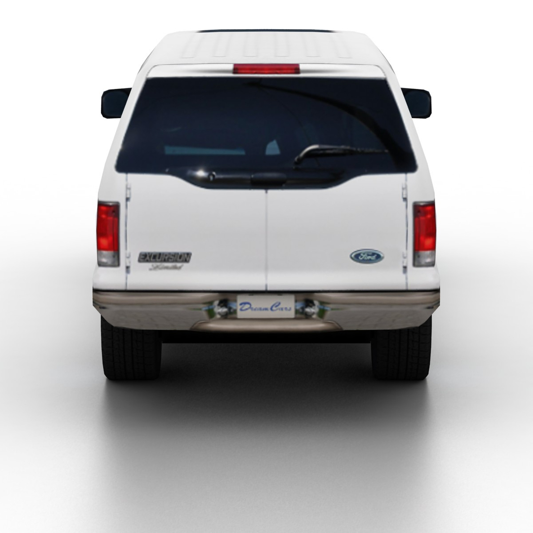 3d model excursion suv