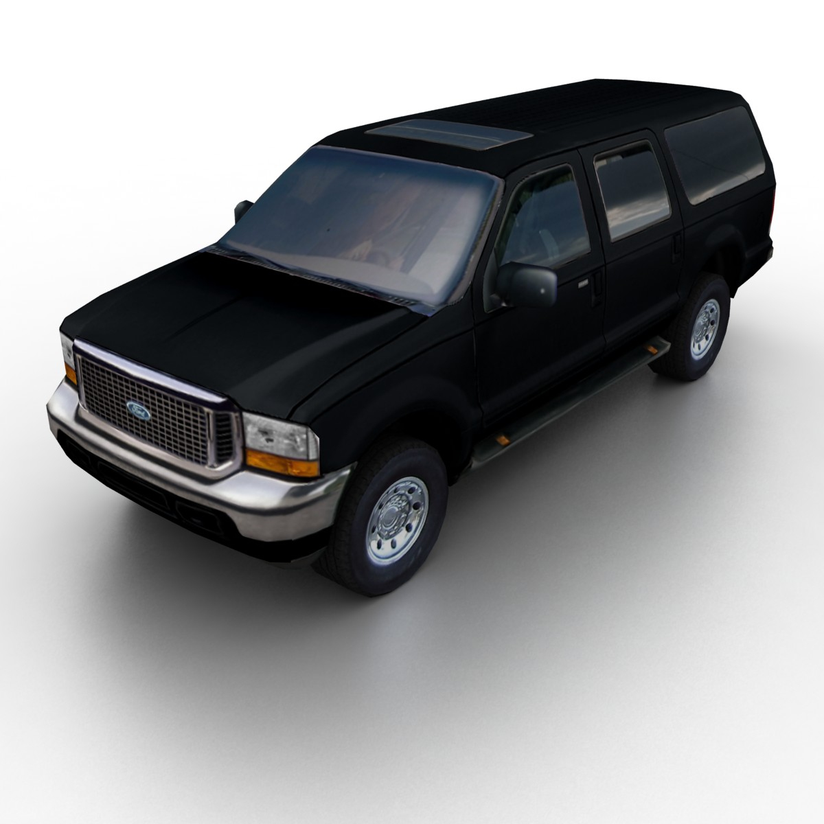 3d model excursion suv