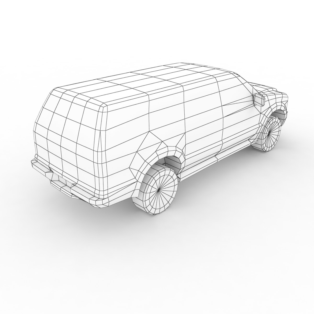 3d model excursion suv