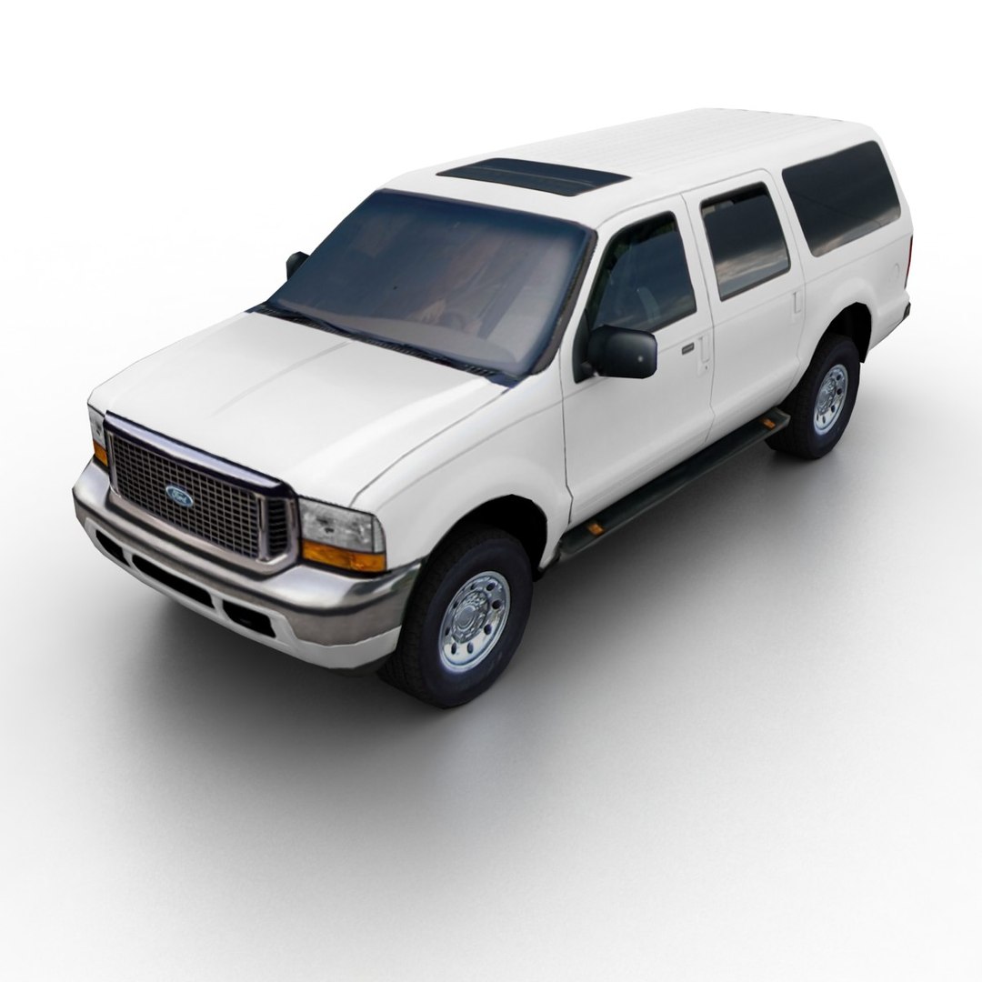 3d Model Excursion Suv