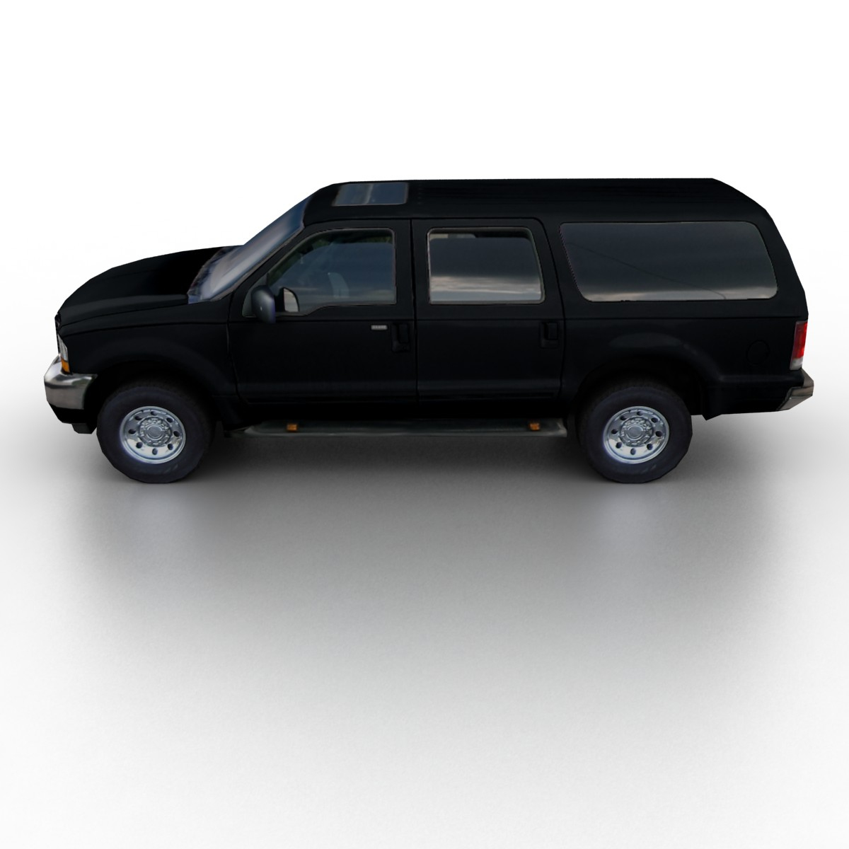 3d model excursion suv